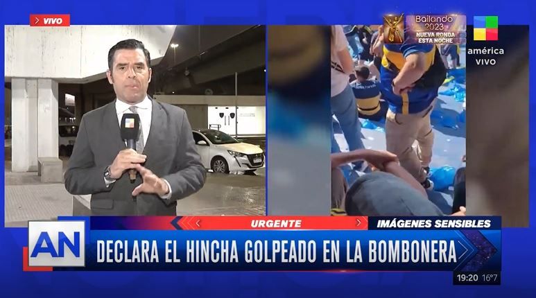 Se infiltró en la Bombonera y lo golpearon: declara el hincha de River