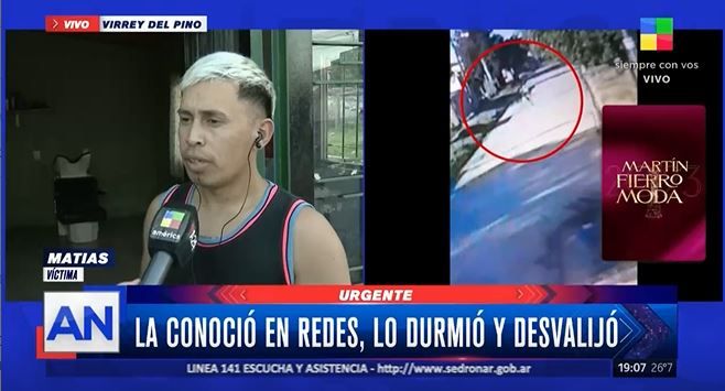 Habló la víctima de una viuda negra: Tomamos cerveza y algo me puso
