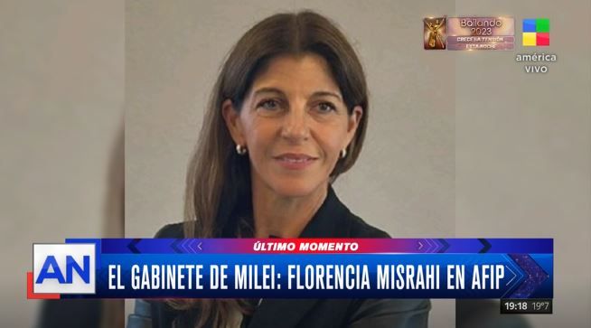 El gabinete de Milei: Florencia Misrahi en AFIP