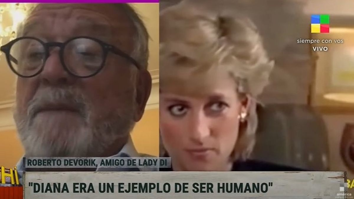 Roberto Devorik, amigo de Lady Di: Diana era un ejemplo de ser humano