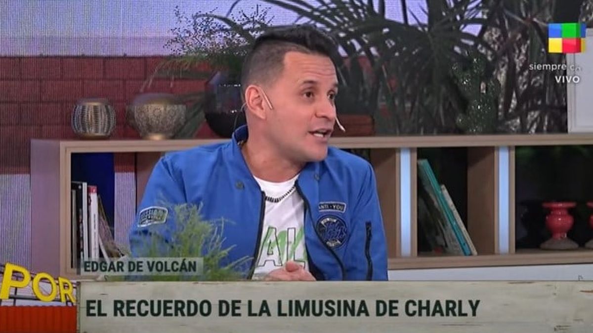 Edgar de Volcán contó la anécdota de su viaje en limusina con Charly García