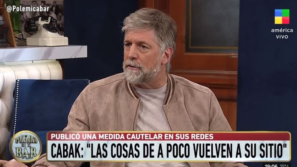 Horacio Cabak volvió a Polémica en el Bar: Las cosas de a poco vuelven ...