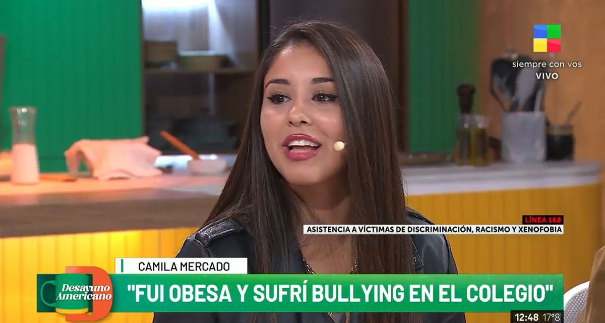 La cantante Camila Mercado habló sobre el bullying que sufrió: El problema lo tenía la otra ...