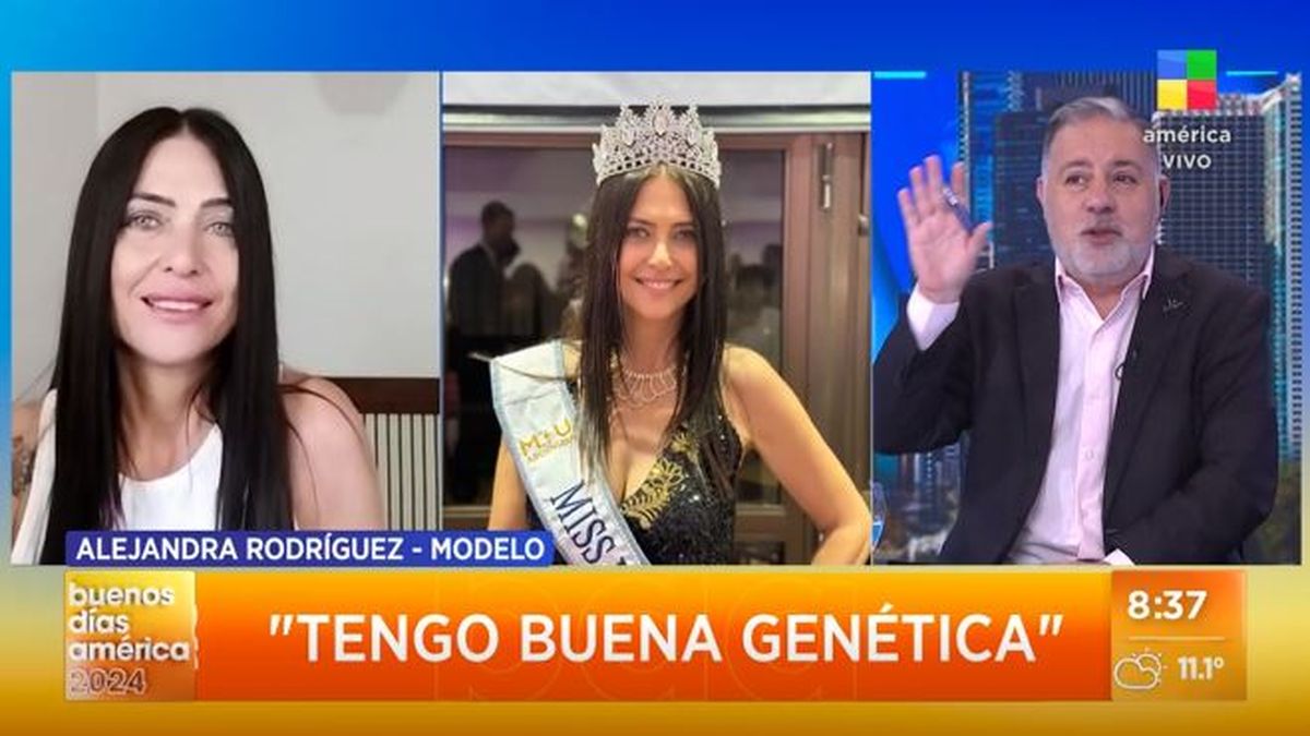 Alejandra Rodríguez, Miss Buenos Aires a los 60 años