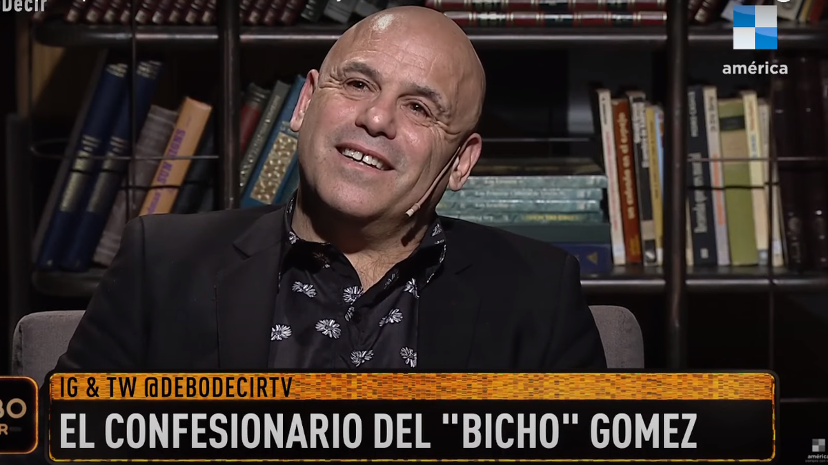 El Bicho Gómez pasó por El confesionario de Luis y se emocionó: Yo soy ...
