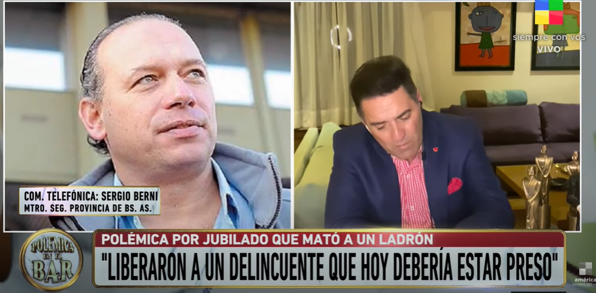 Berni Tras Visitar Al Jubilado Que Mató Al Ladrón Me Siento Dolido