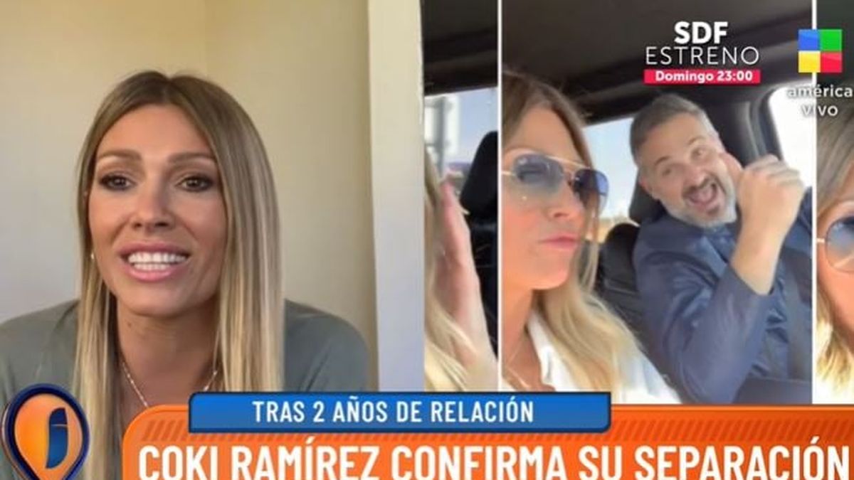 Coki Ramírez confirmó su separación: Hoy elijo mirar hacia adelante