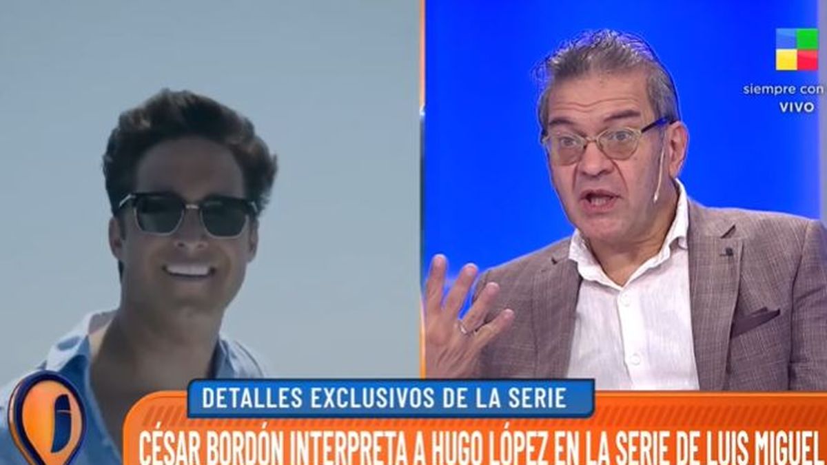 César Bordón reveló detalles exclusivos de Luis Miguel, la serie: Nos ...
