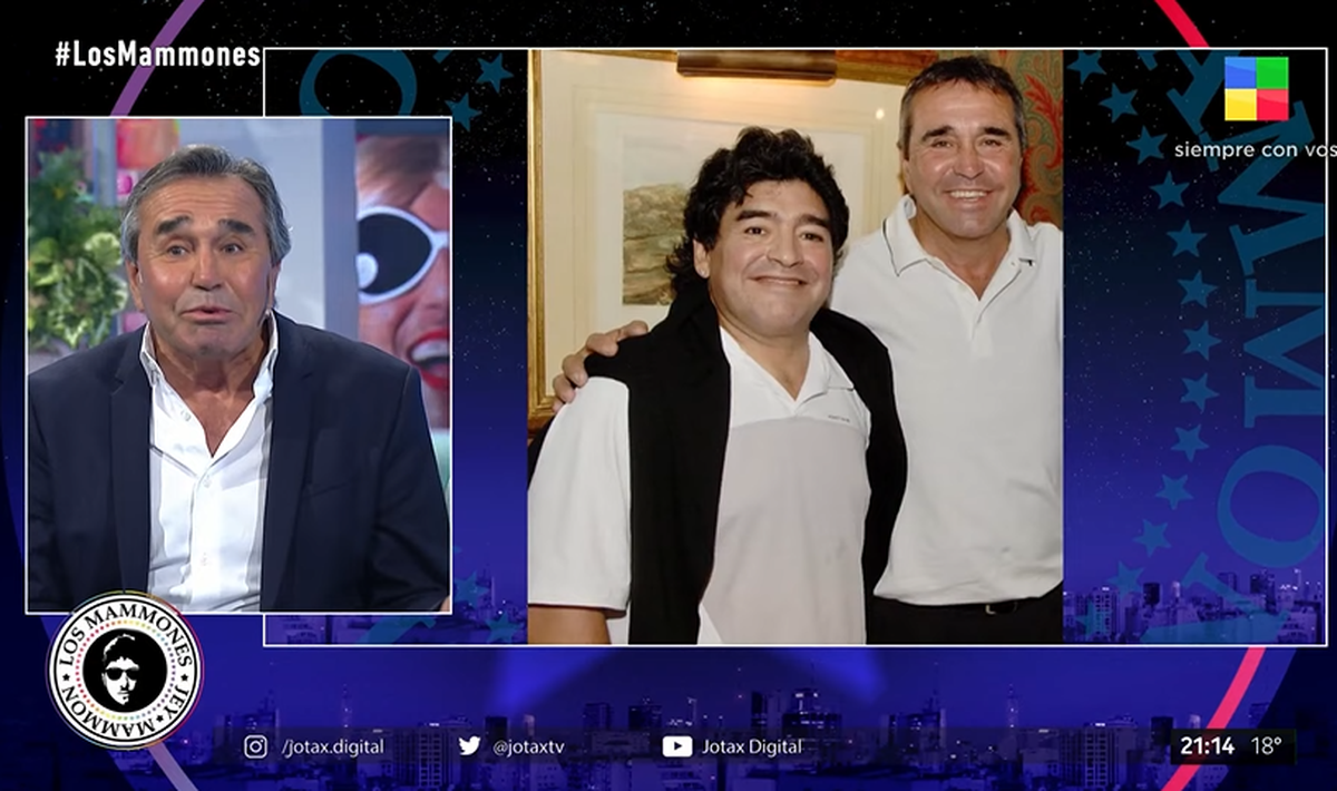 Cocho López habló de su estadía en la casa de Diego Maradona en Nápoles