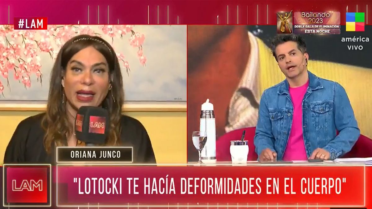 La explosiva declaración de Oriana Junco contra Aníbal Lotocki