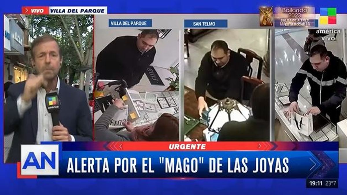 Alerta por el mago de las joyas: simula ser cliente y roba